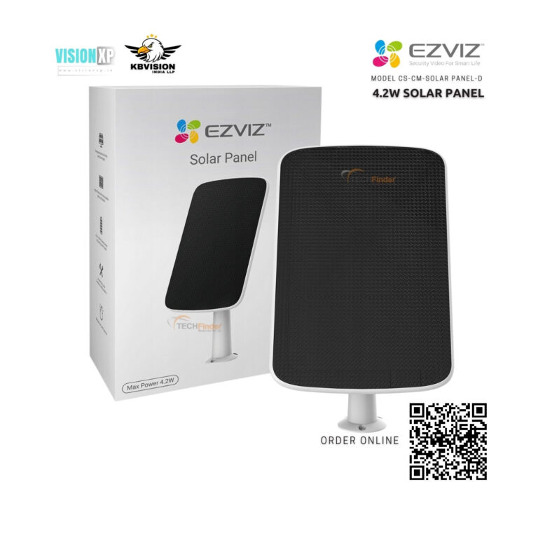 EZVIZ CS-CMT-SOLAR PANEL-D Solar Charging Panel (Black) – Shop PSS